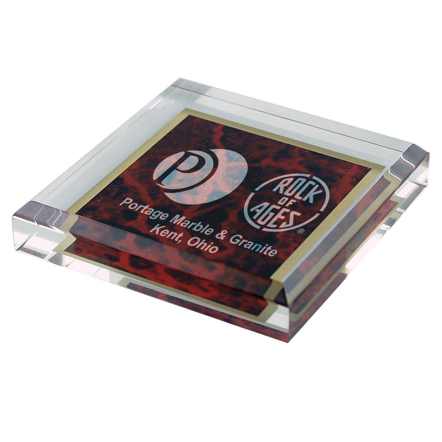 AwardsAPW375, Acrylic Paperweight,