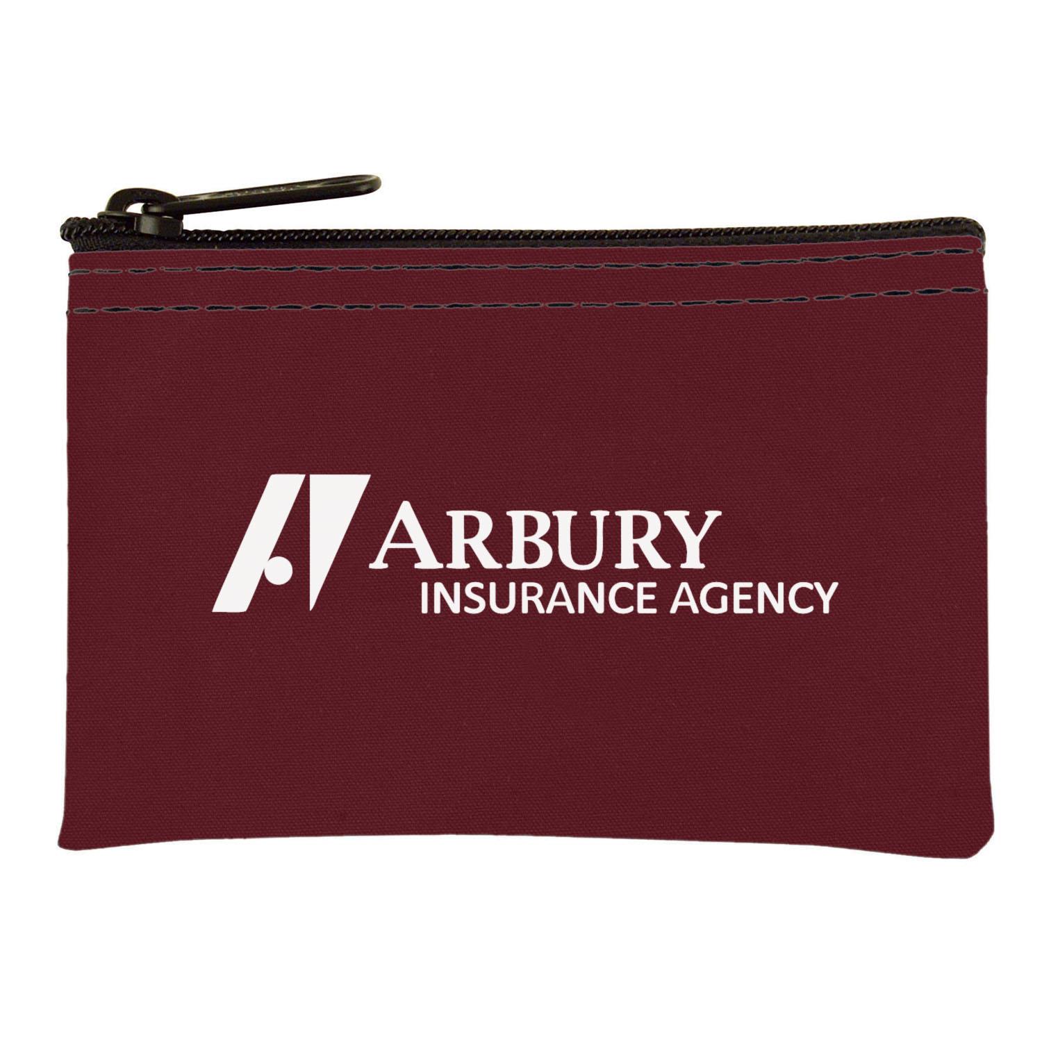 Bank BagsN21BD, 10oz Canvas Coin Bag,