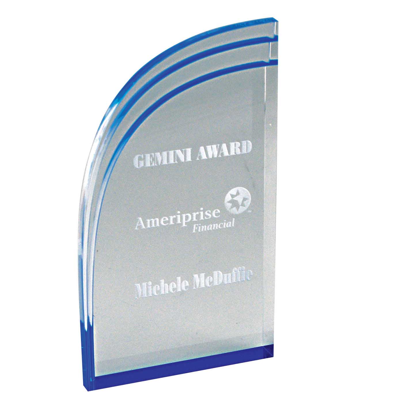 AwardsWAVE7, Designer Acrylic Award - Wave,