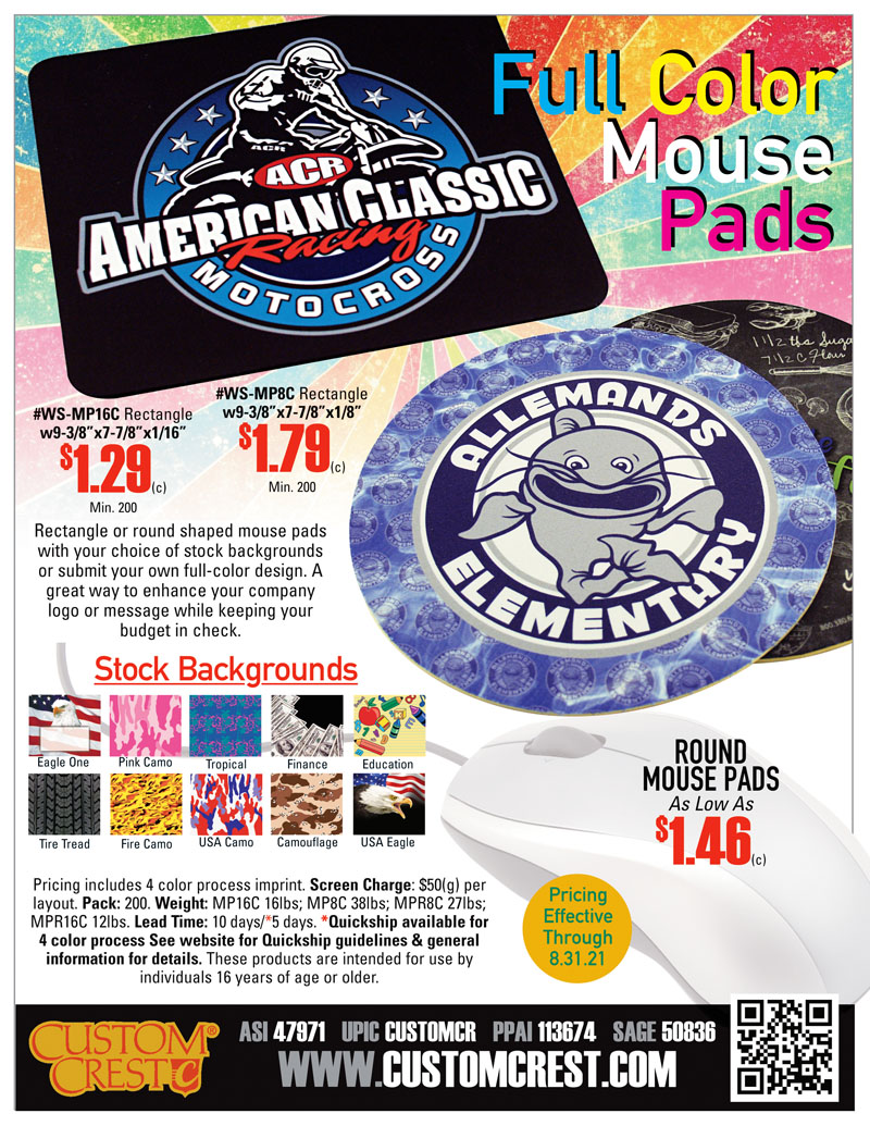 Sales Flyer - Custom Crest