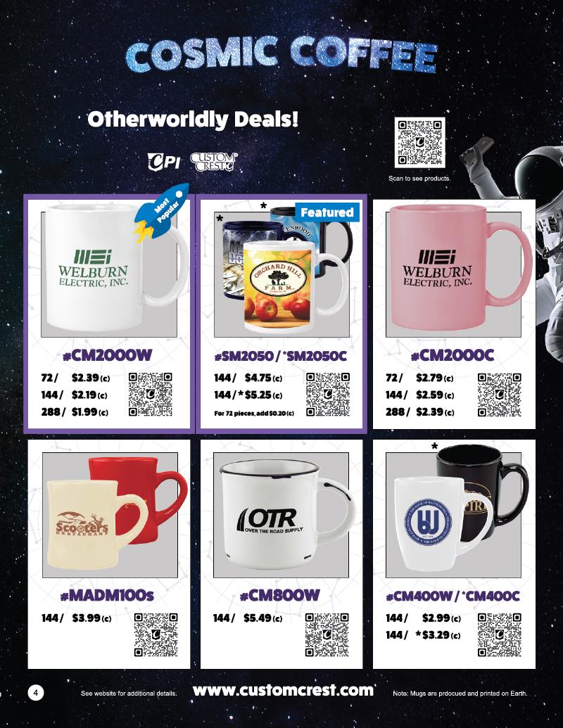 Sales Flyer - Custom Crest