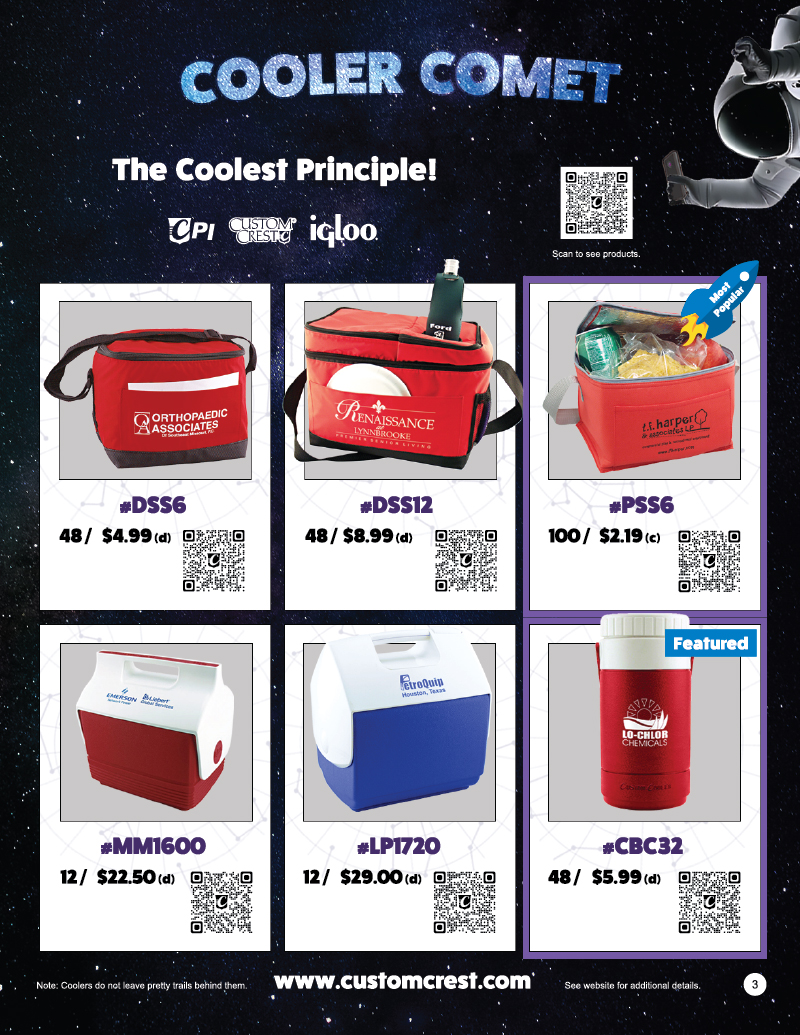 Sales Flyer - Custom Crest